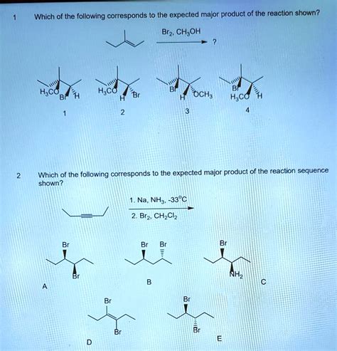 SOLVED: The correct answer for 1. B and 2. E. Could you explain why this is correct? Thank you ...