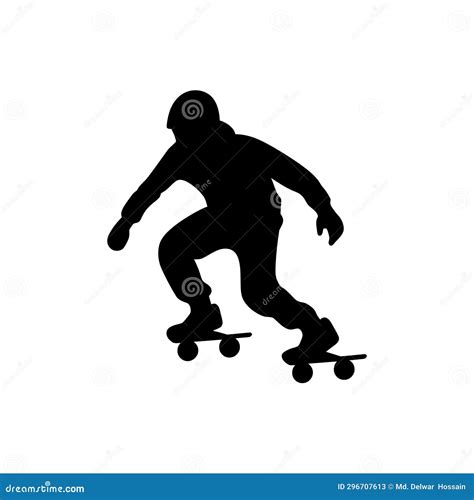 Inline Skating Icon Stock Illustration Illustration Of Sport 296707613