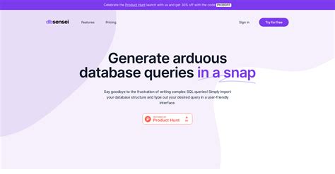 Db Sensei Generador Y Optimizador De Consultas De Base De Datos Impul