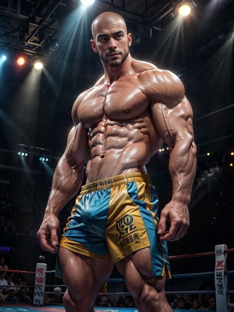 Muscle Boxer Ai Art By Yuliang Wu By Yuliangwuartgallery On Deviantart