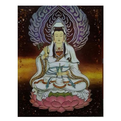 Amber Shop Панно з бурштину Будда на Лотосі Ціна купити Панно з бурштину Будда на Лотосі в