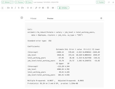 I Want To Run A Difference In Differences Did Analysis Using Cluster