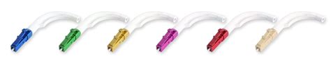 LC UPC Angle Boot Single Mode Multimode Fiber Optic Connectors Aminite Fiber Connectors