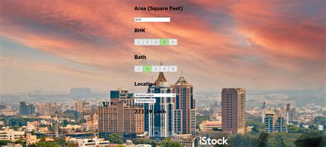 real estate price prediction app مستقل
