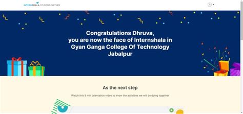 Dhruva Bhattacharya On Linkedin Internship Careers