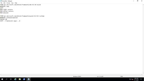 Dockerfile Log Issue On Dontnet Framework Application When