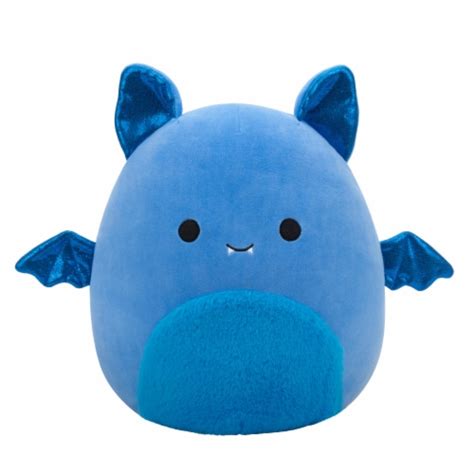 Squishmallow Bat With Fuzzy Belly And Metallic Crackle Wings Blue 10 In Fred Meyer