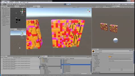 pure ecs graphical glitch material transparency unity engine