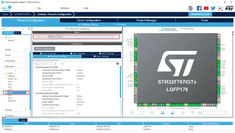 Stm32cubemx 使用ltdc驱动tft Lcd屏幕（rgb屏）stm32 Ltdc Csdn博客
