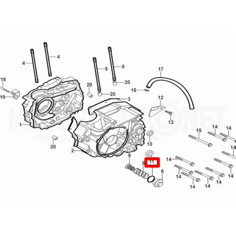 Retén Aceite Carter 14x28x7 Rieju 250 Tango