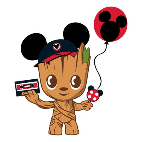 Groot Disney Halloween Groot Mickey Ears Svg Inspire Uplift