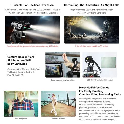 Waveshare Rasprover Open Source Wd Ai Robot Dual Controllers All Metal Body Computer Vision