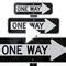One Way Sign R6 1r Sku X R6 1r