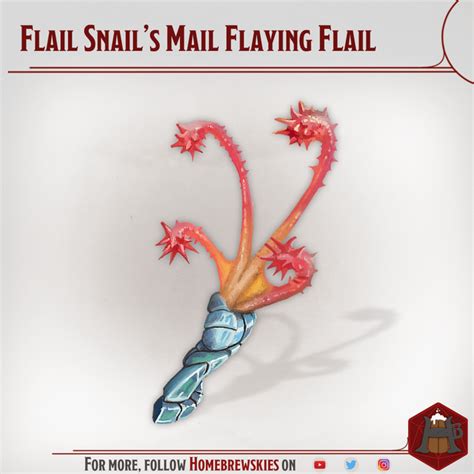 Oc Art Flail Snails Mail Flaying Flail Magic Flail Homebrewskies