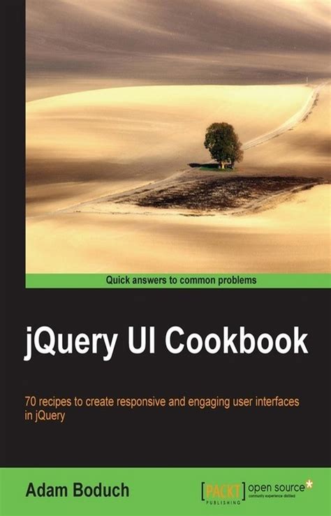 Jquery Ui Cookbook By Boduch Adam Ebook Read Free For 30 Days
