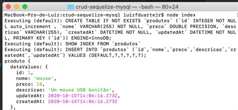 Tutorial De Crud Com Nodejs Sequelize E Mysql Luiztools