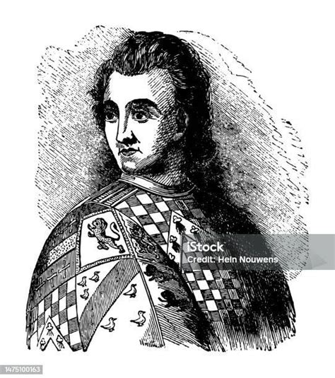 1대 슈루즈버리 백작 존 탤벗의 초상화 빈티지 새겨진 일러스트 14세기에 대한 스톡 벡터 아트 및 기타 이미지 14세기 19세기 19세기 스타일 Istock