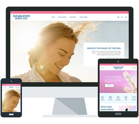 shopify redesign for skincare company cadence labs