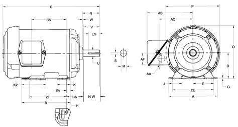 Nema Motor Frame Size Dimensions Hi Data Tool