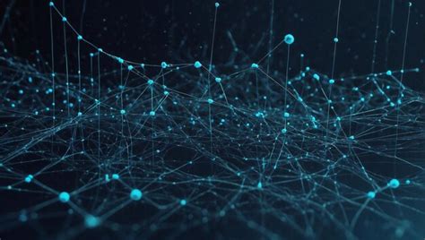 Premium Photo Abstract Technology Connected Dots And Lines Background