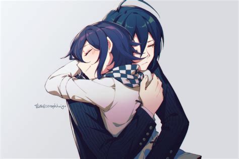 Oma Kokichi And Saihara Shuichi Danganronpa And More Drawn By Ewa Seraphhuiyu Danbooru