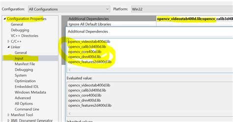 Leonwoo Tech Blog Tip Opencv 40 Library Files Inclusion