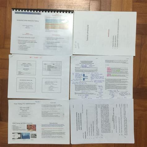 Ma4871 Non Destructive Testing Lecture Notes Ultrasound Tutorial Pyp