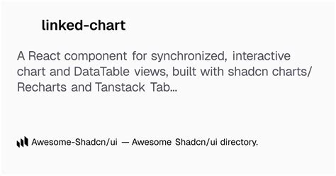 Linked Chart Seamlessly Link Interactive Charts And Data Tables In