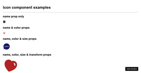 How To Create An Extremelly Reusable Icon Component With React Svg Codesandbox