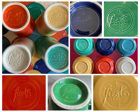 How Old Is My Fiestaware Fiesta Identification Guide Antique Answers