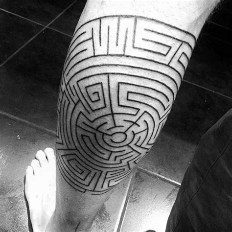 Black Maze Tattoos
