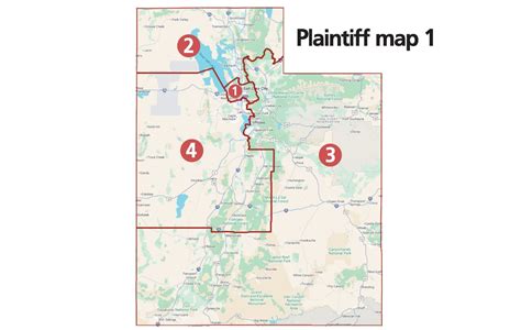 Utahs New Congressional Map See Which District Youll Be In During