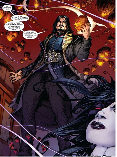 Wanted Vandal Savage The Comics Archives