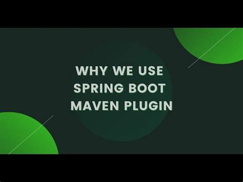 Spring Boot Maven Plugin YouTube