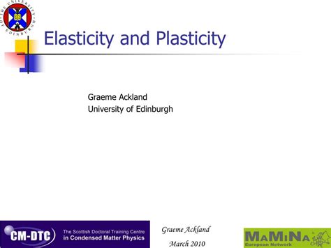 Ppt Elasticity And Plasticity Powerpoint Presentation Free Download Id 1459266