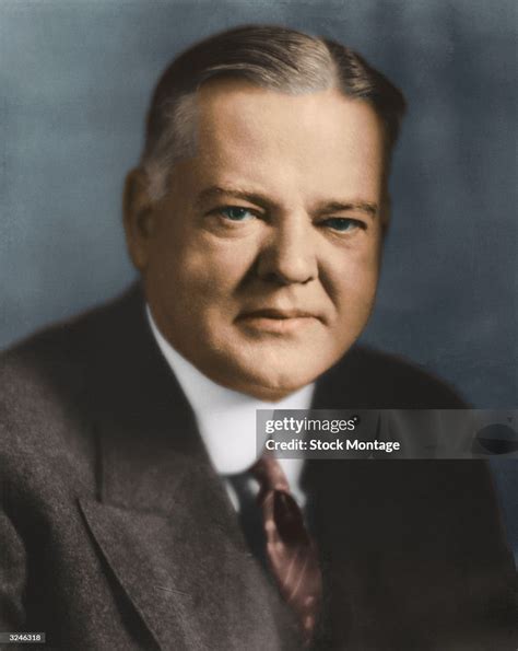 Herbert Hoover Thirty First President Of The United States Of News