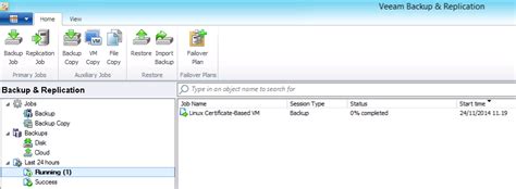 veeam backup replication 快速备份 quick backup