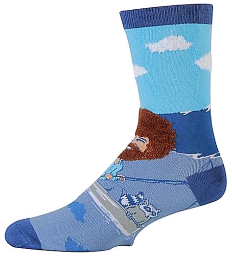 Bob Ross Mens ‘lets Sail Socks Oooh Yeah Brand