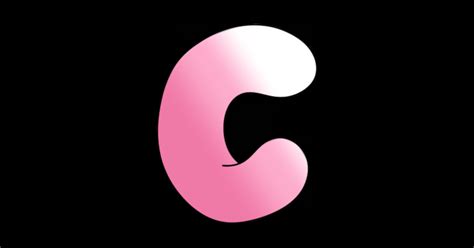 Pink Letter C Pink Sticker Teepublic