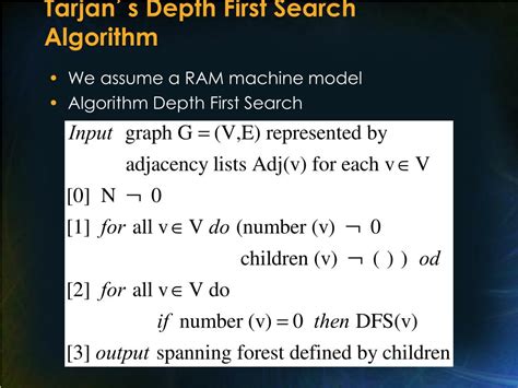 Ppt Graph Algorithms Using Depth First Search Powerpoint Presentation Id148096