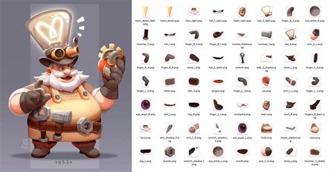spine 2d character animation behance