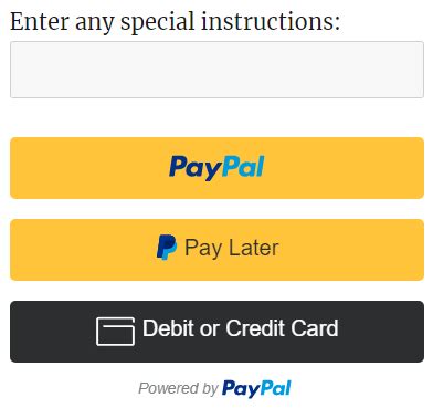 Paypal Checkout Button