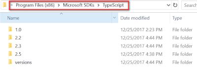 typescript 如何得知 Visual Studio 使用 Typescript 的版本 m rcus 學習筆記