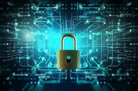Premium Photo Fortify Your Network Security Safeguarding