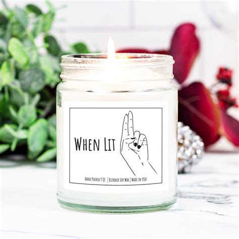 Lgbtq When Lit Lesbian Sex Scent Candle Lesbian Naughty T Etsy