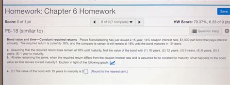 Solved Homework Chapter 6 Homework Save Score 0 Of 1 Pt 6