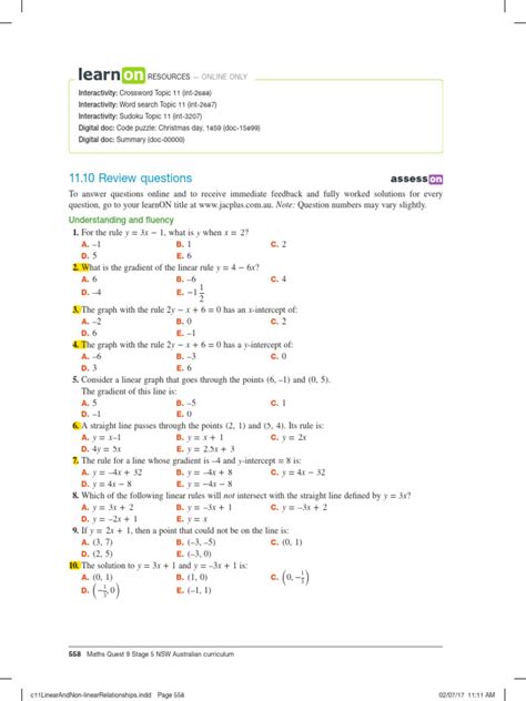 Linear And Non Linear Relationships Pdf Linearity Mathematics