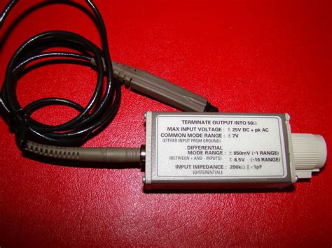 Tektronix P6247 1GHz Differential Probe Actual Pictures In The Ad EBay