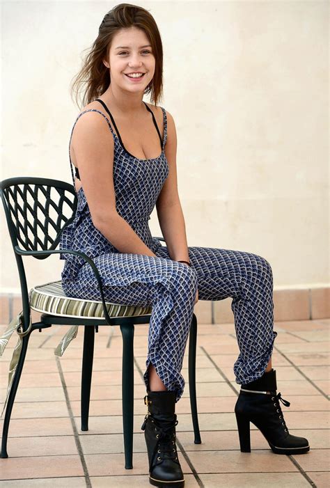 Photo Adèle Exarchopoulos Lors Du Photocall De La Vie Dadèle à Rome Le 16 Octobre 2013