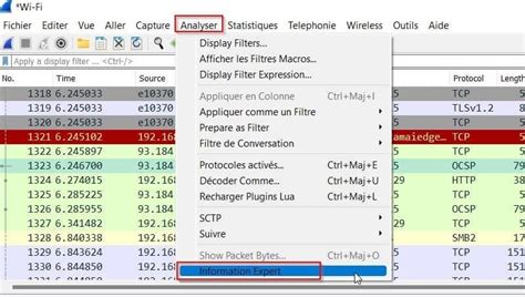 Analyser Une Capture Wireshark Avec Information Expert Artofit